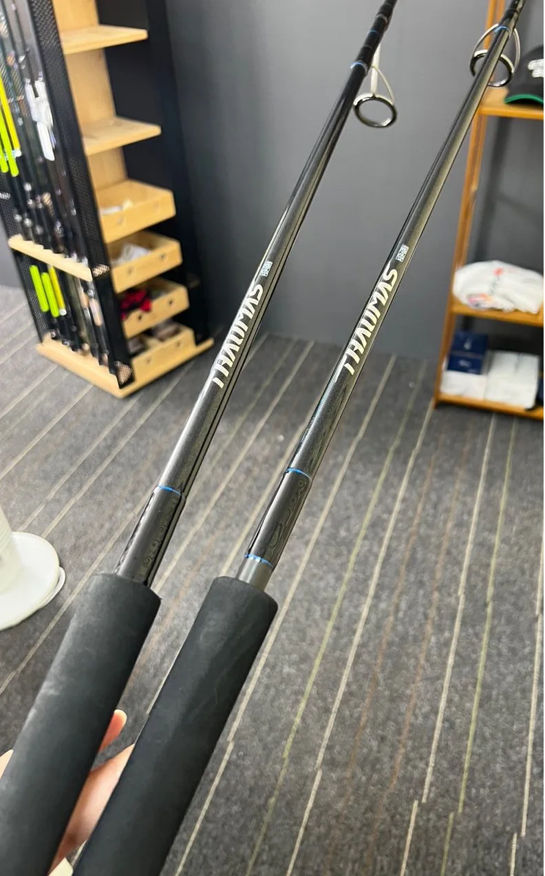 Popper Popping Rod Black Boat Japan Fuji Guides Tuna GT