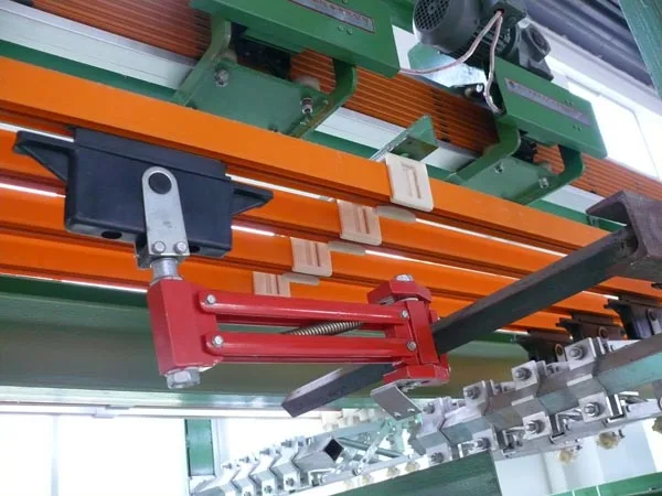 KOMAY Insulated Single Pole Conductor Bar Systems for Cranes