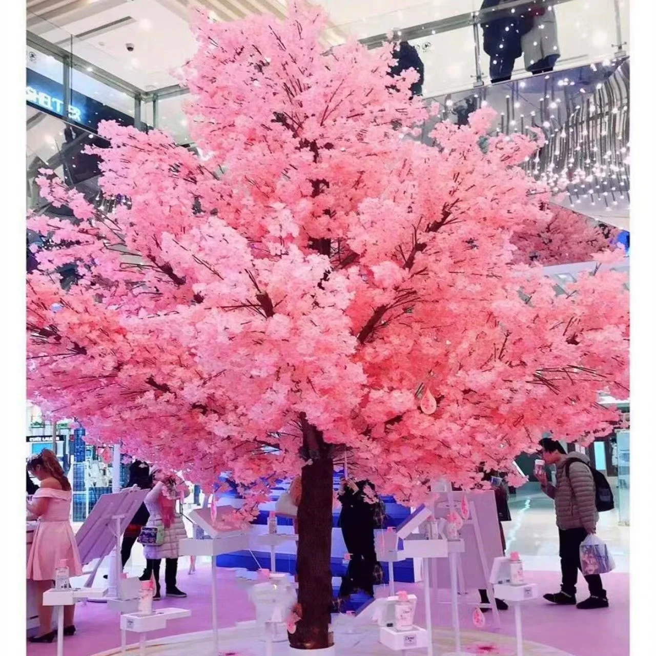 Wholesale Giant Cherry Blossom Tree Home Decor Cherry Blossom Flower ...