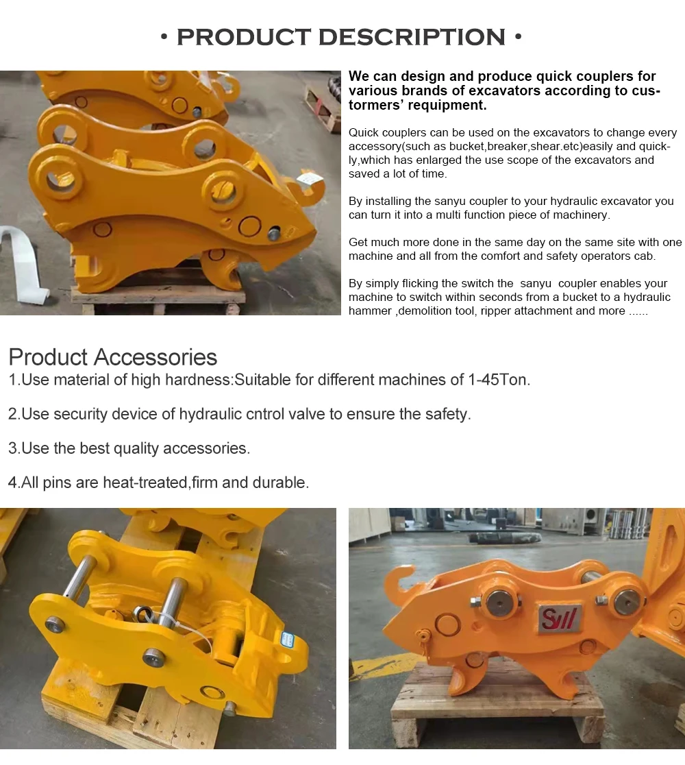 360 Degree Rotating Connector Manipulator for Excavators