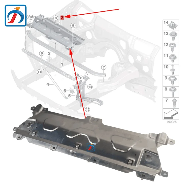 Brand New Replacement Aluminum G01 G02 Radiator Upper Cover Bracket ...