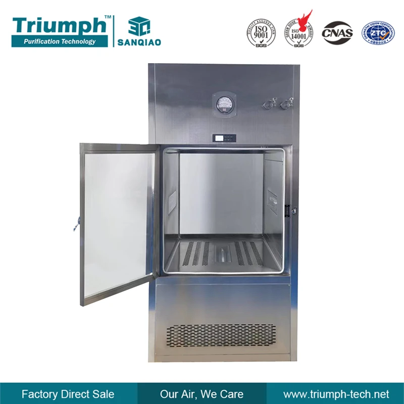 Cleanroom Equipment Laminar Air Flow Pass Through Box Area Cleanroom ...