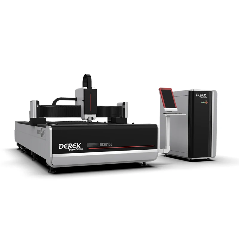 Df3015l Fiber Laser Cutting Machine With 1kw 1.5kw 2.0kw Raycus Max Ipg ...