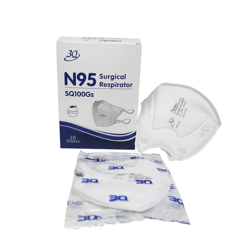Niosh Approved Flat Folded 42cfr 84 Standard Pfe 95 Particulate 3q Anti ...