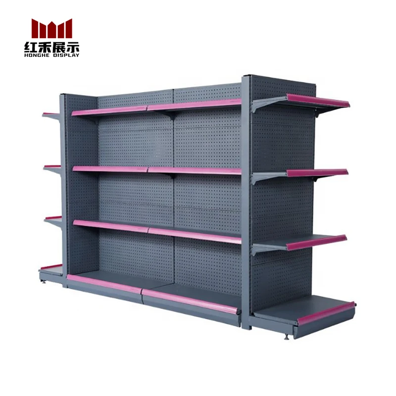 Hong He Retail Store Supermarket Grocery Store Shelves Shelving Display ...