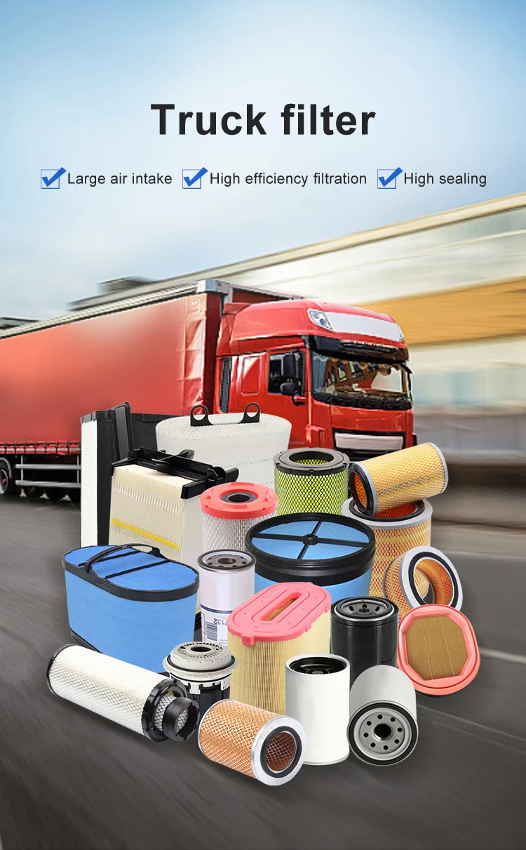 Truck Fuel Filter Element 23303-64010 Engine Diesel Fuel Filter For ...