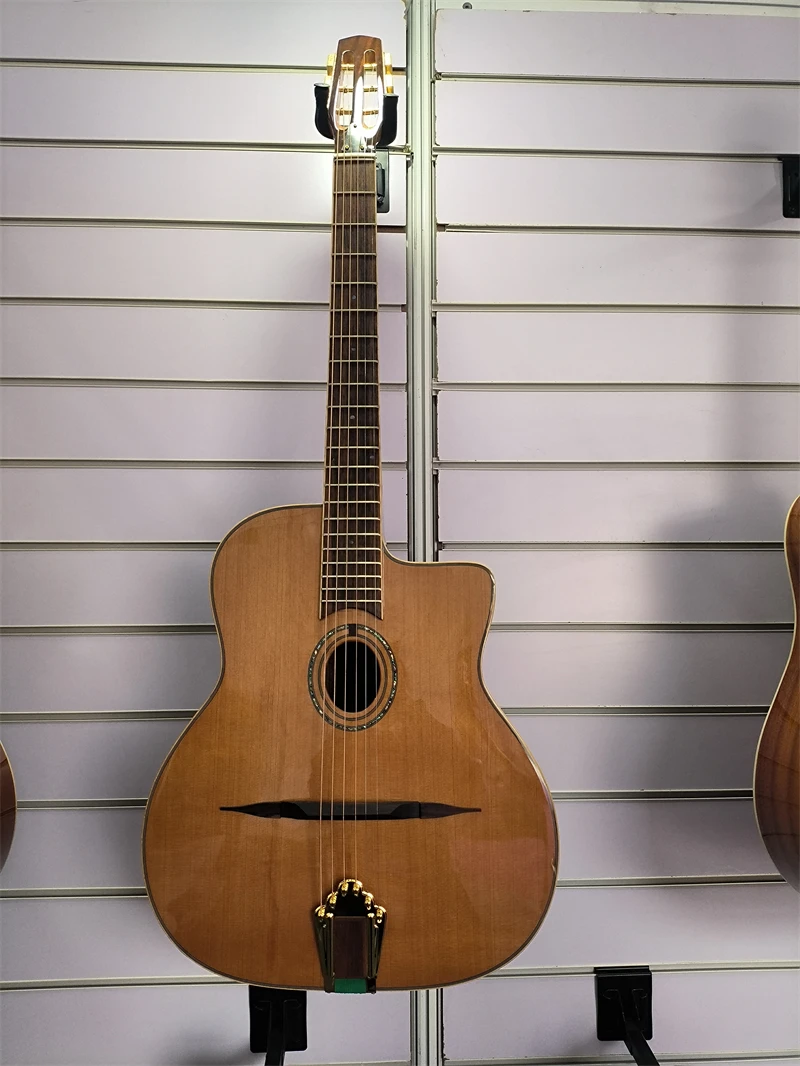 Gpy180 Handmade High Grade Solid Cedar Top Custom Vintage Gypsy Jazz ...