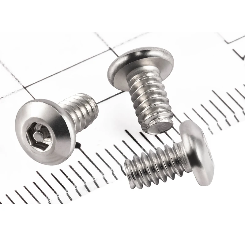 Custom Stainless Carbon Steel One Way Snake Eye Torx Pin Anti-theft ...