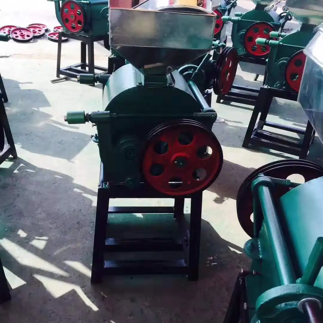 Wheat Corn Oat Double Rollers Pressing Machine/oat Flakes Making ...