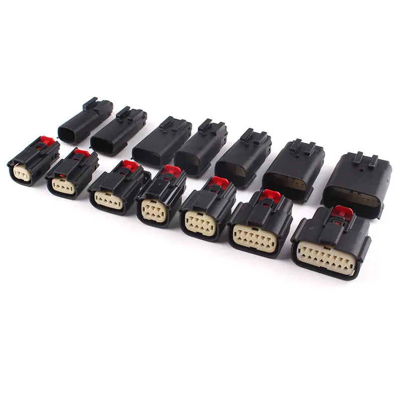 2 Pin Female Wire Harness Connector Plug Electrical Terminal Auto ...