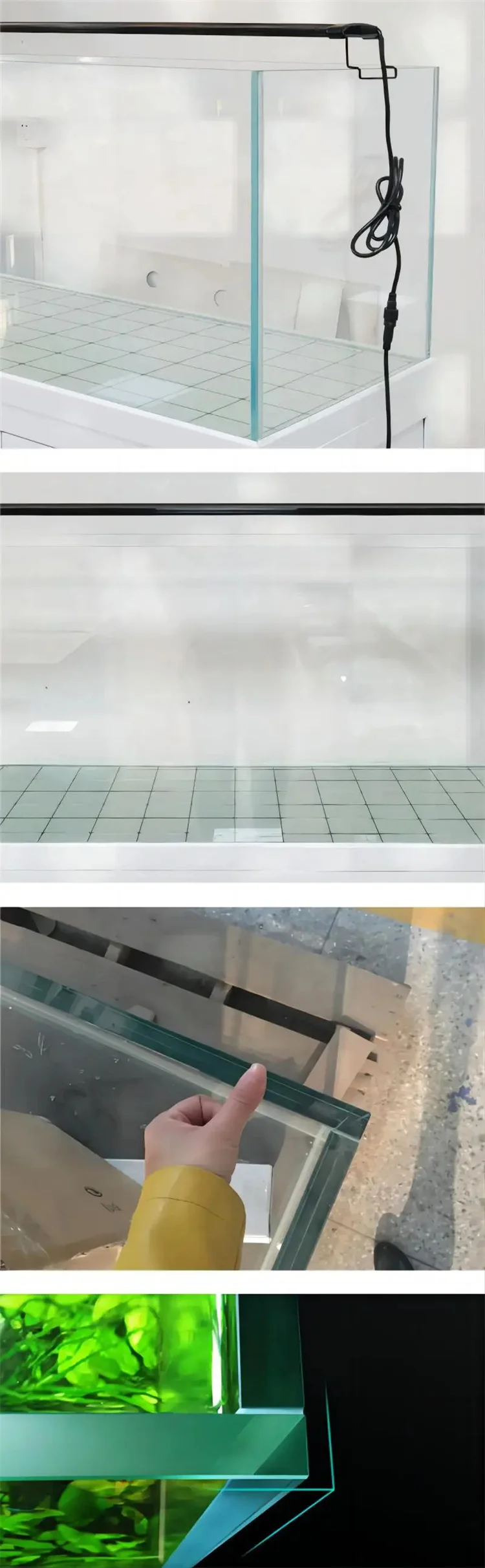 Luxury All-Aluminum Fish Tanks - Customizable & Sustainable