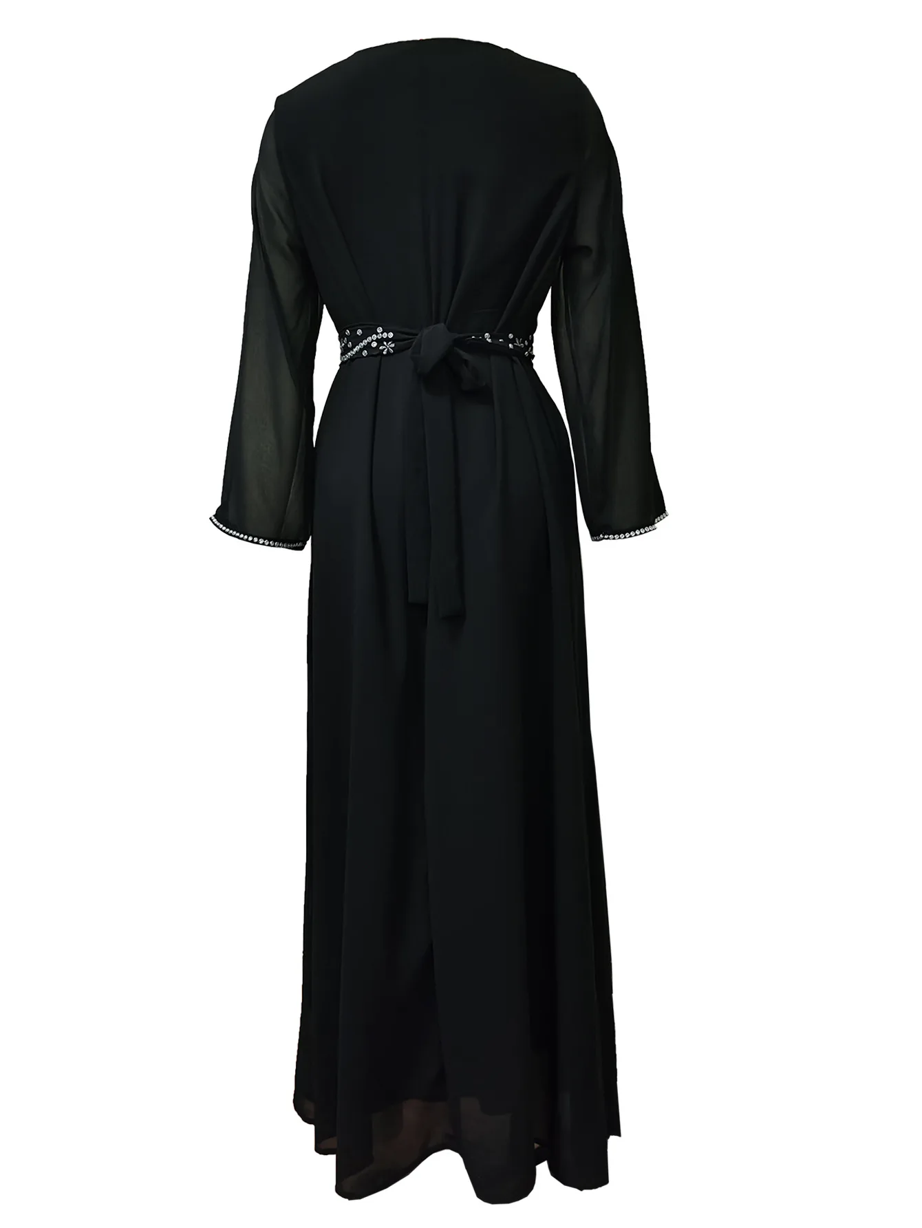 3829factory Embroidery Turkey Dresses Women Clothing Womens Muslim Chiffon Dresses Muslim Women