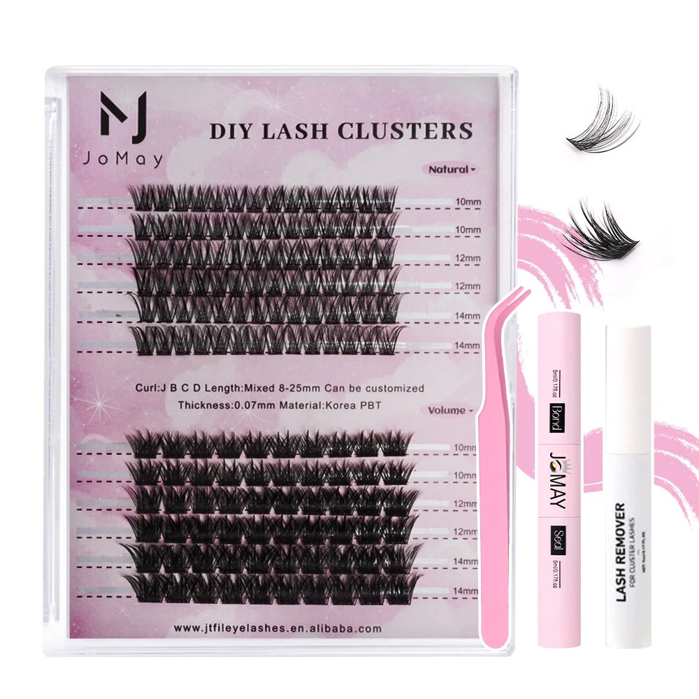Wholesale Individual Lash Clusters Natural Look Eyelash Extensions