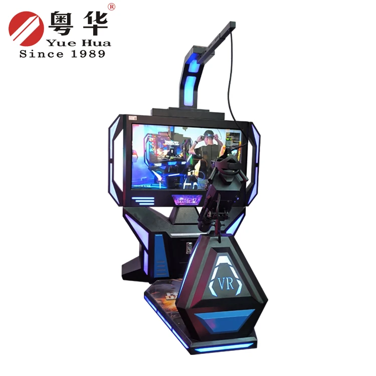 Single Player Shooting Gun Vr Simulator Theme Park Virtual Reality Game ...