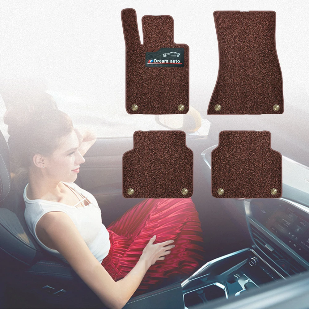 Muchkey Automotive Interior Car Foot Mat 7d 5d Luxury Leather Special ...