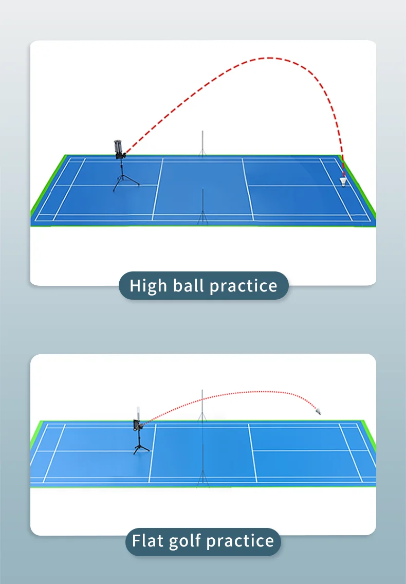 2023 Portable Badminton Shuttlecock Training Equipment