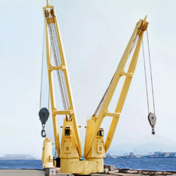 5 Ton-40 Ton Fixed Boom Marine Hydraulic Cranes Marine Lifting Crane On ...