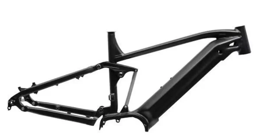 Alloy Full Suspension Electric Bike Frame for Bafang G510 27.5/29 ...