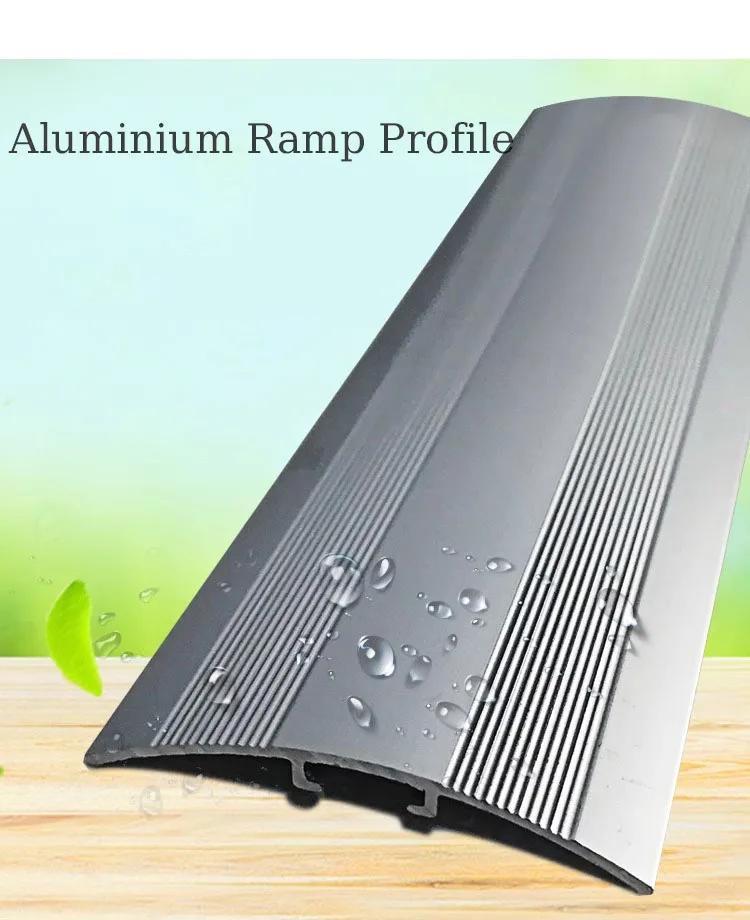Aluminium Ramp Profile Floor Accessory Decoration Anti-slip Waterproof ...