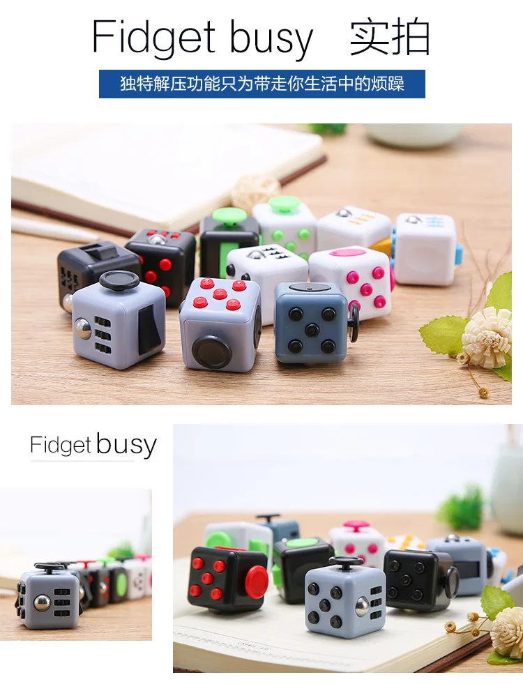 Fidget Dice - Stress Relief and Fun for All Ages