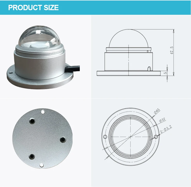 Rs485 Output Economical 4-20ma Silicon-Cell Sun Transmitter Weather ...