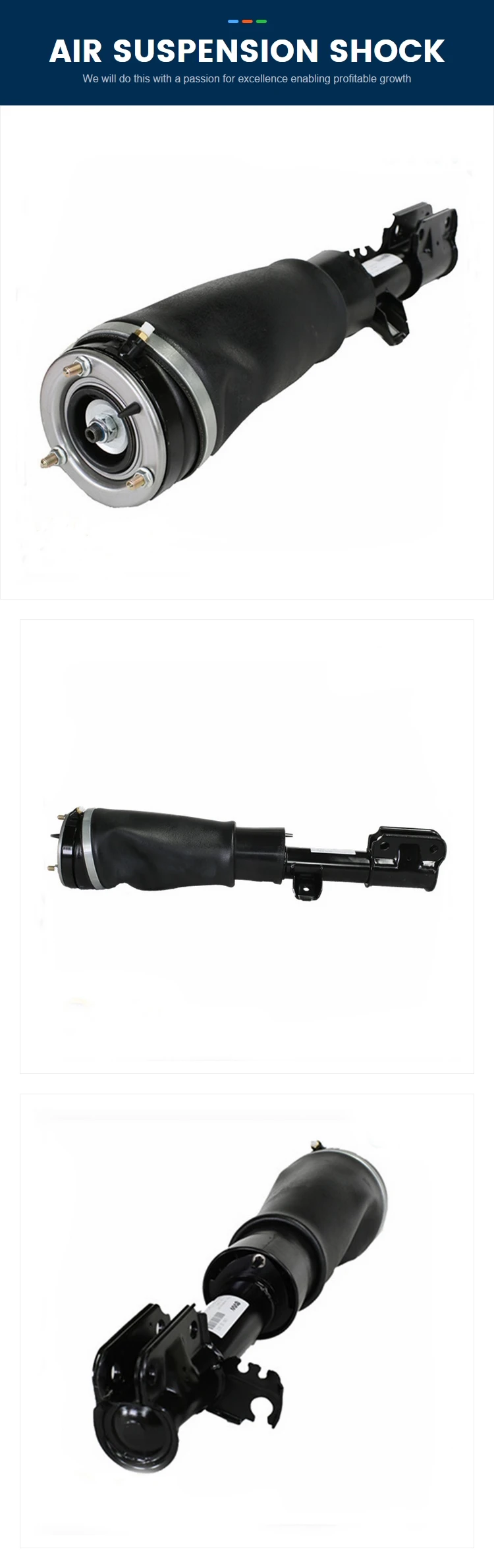 LR012859 & LR032560 Strut Air Shock Absorbers for Land Rover