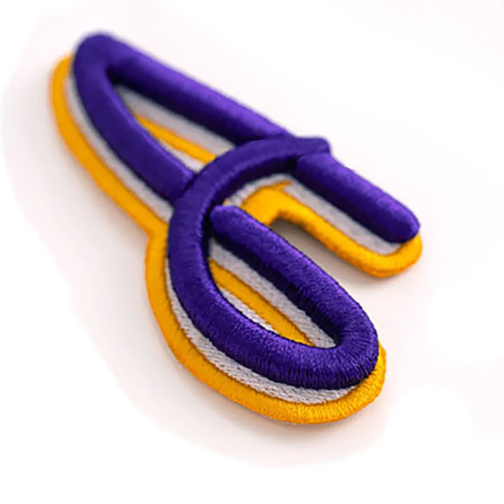 Custom Heat Press 3d Puff Logo Badges Embroidered Patch Sew On Iron On ...