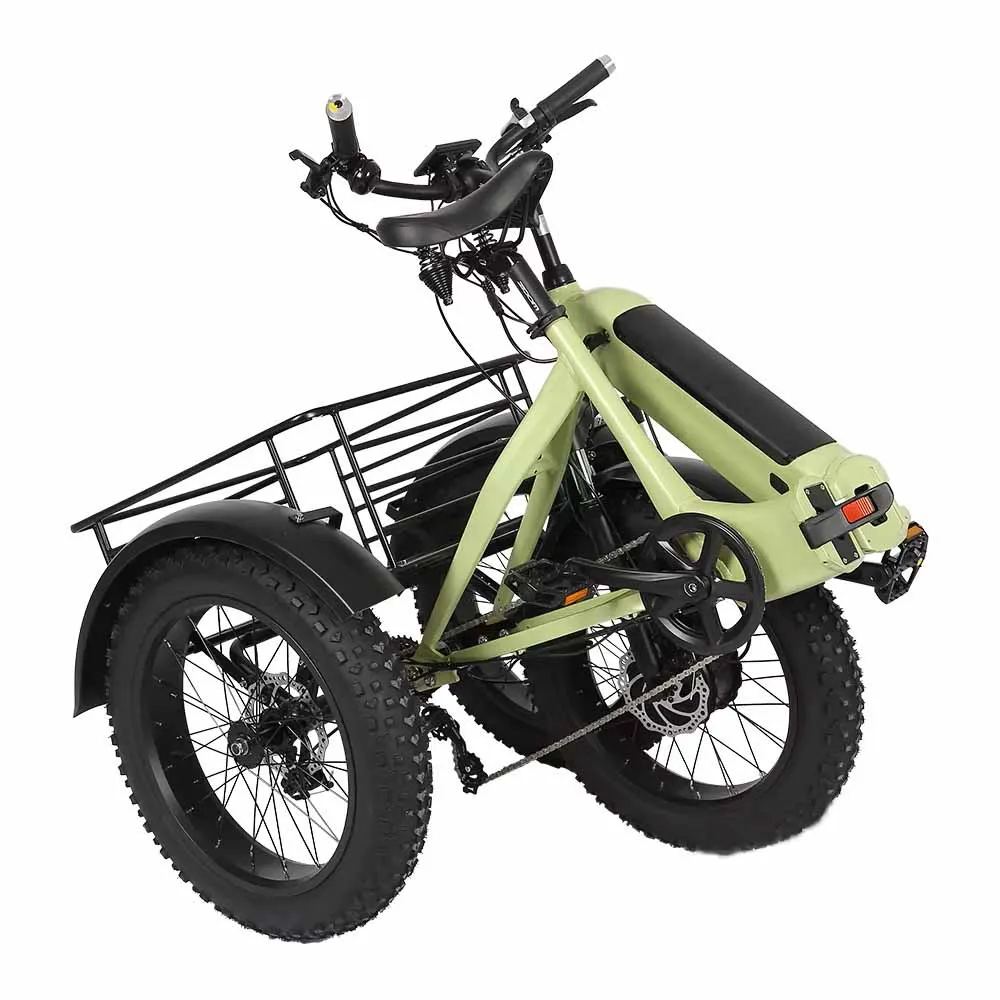 500w Electric Bike - Foldable Tricycle with 21 Speeds