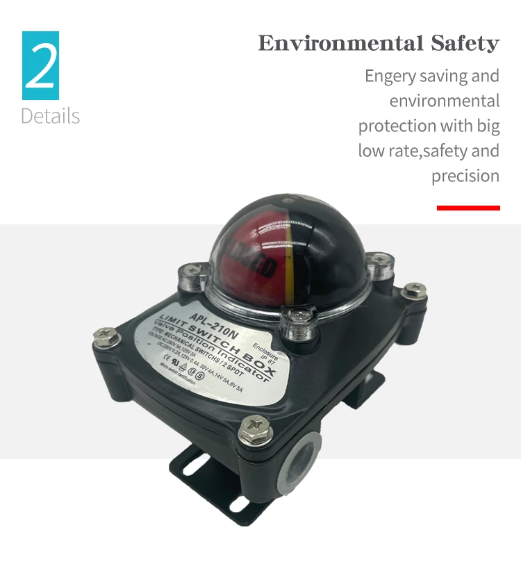 Limit Switch Box APL-210N Limit Swith Explosion Proof Valve Monitor ...