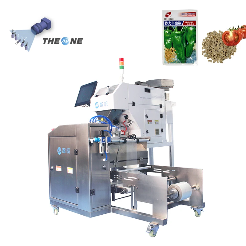 Fruit and Vegetable Seed Visual Counting Packaging Machine, for Small ...