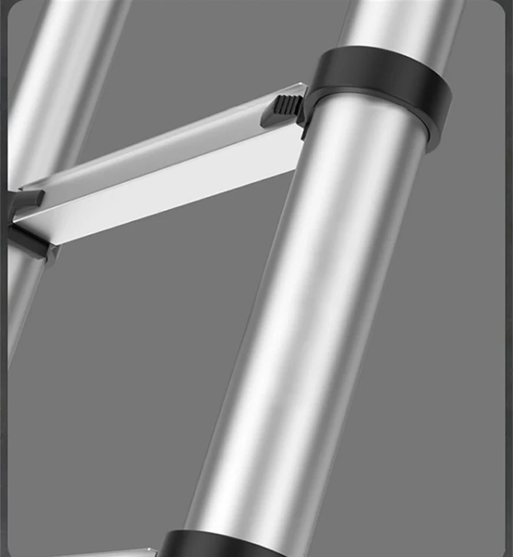 Aluminum Step Roof Ladder High Quality Durable Using Various Folding Silver Modern Aluminium ...