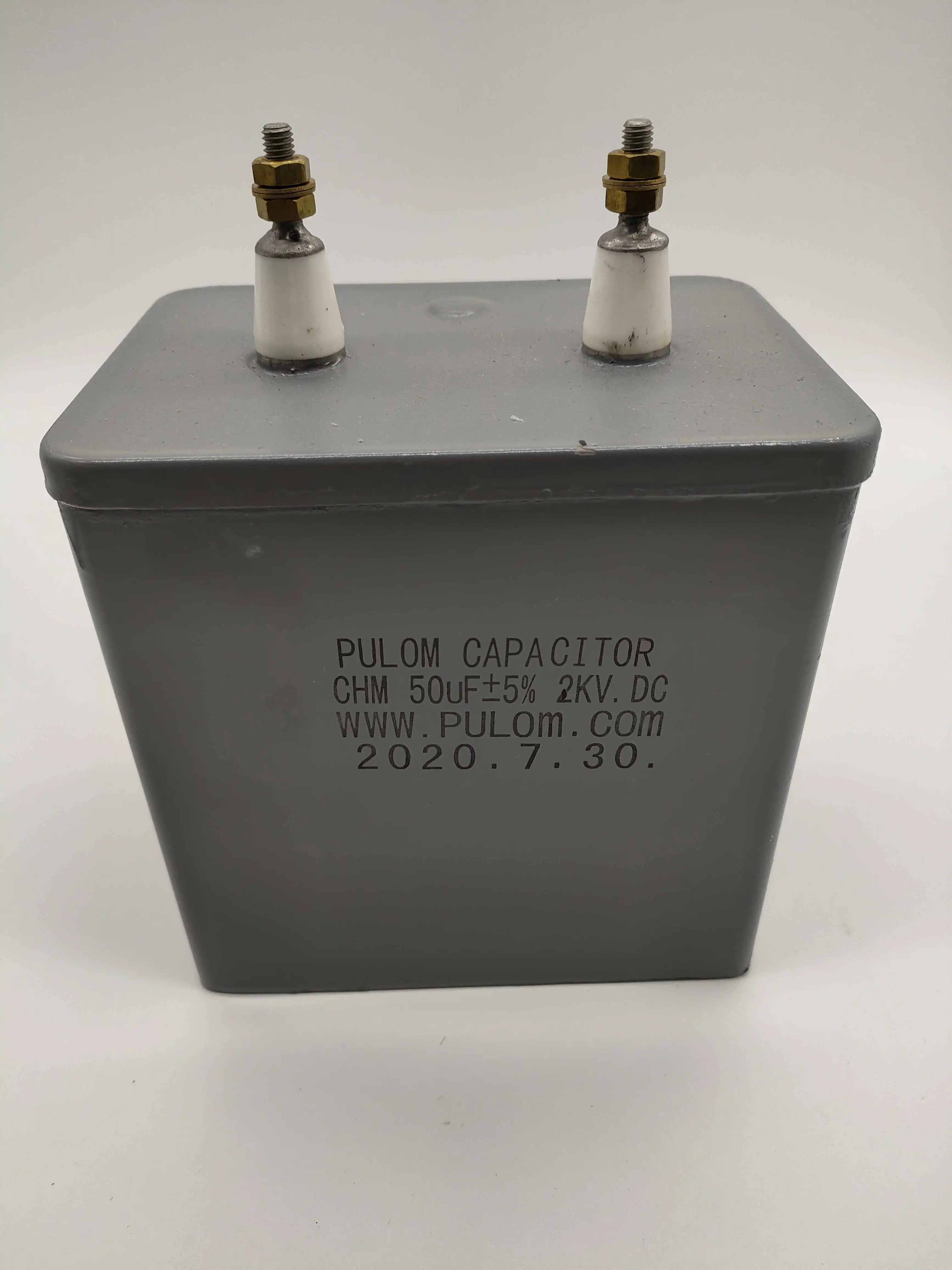 Plchm-5000-10 High Voltage Oil-Immersed DC Pulse Capacitor