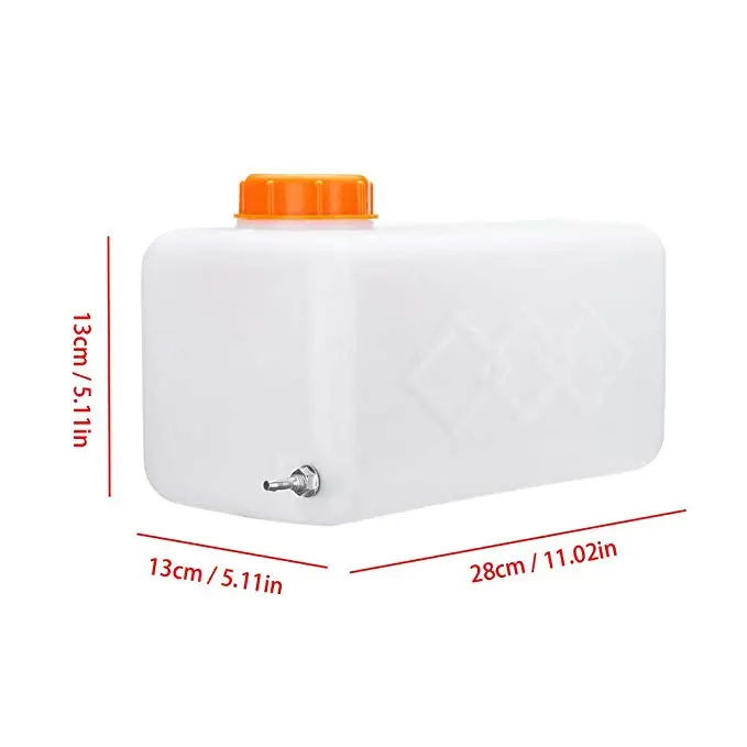 5.5L Plastic Fuel Tank - Ideal for Diesel & Gasoline Storage