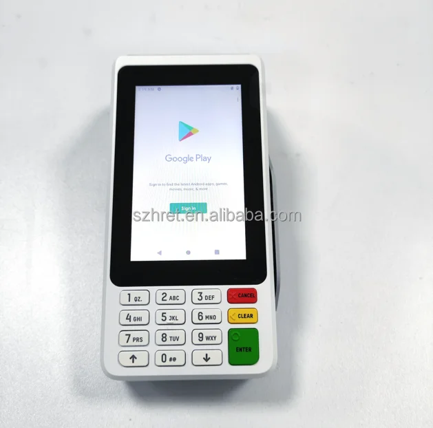 Wireless Pos Terminal 4G WIFI NFC RFID Smart IC Card Reader