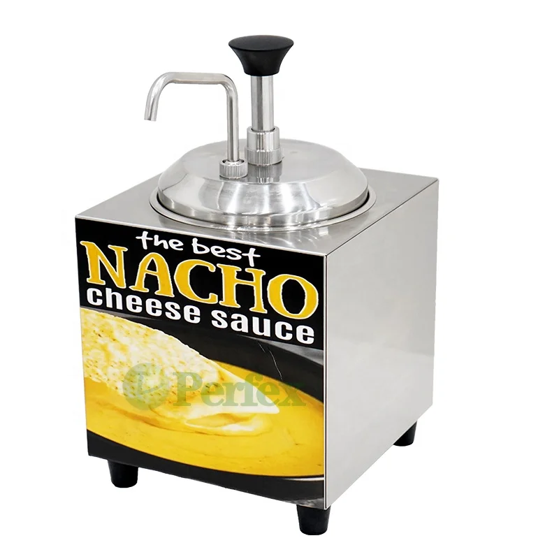 Nacho Cheese Dispenser Warmer Machine - 2.3L Capacity