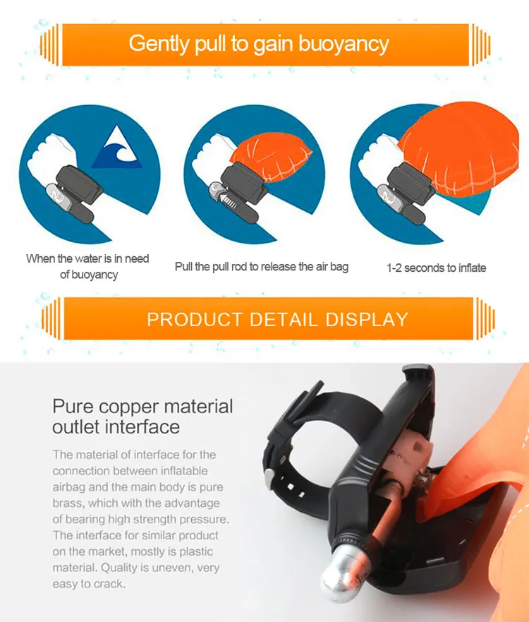 Lifeguard Bracelet - Diving Wristbands for Safety