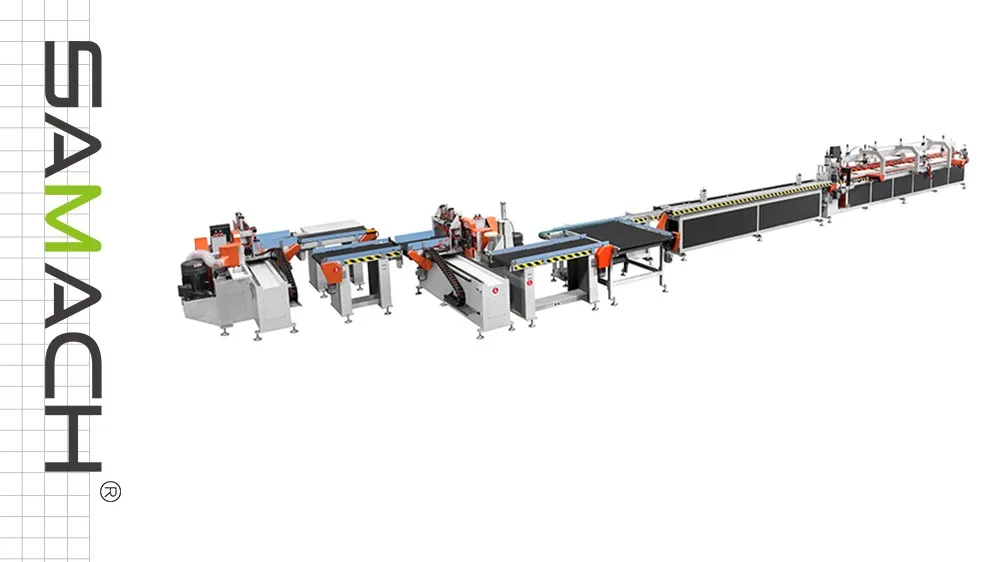 Samach Full Automatic Wood Finger Joint Production Line Finger Jointing ...