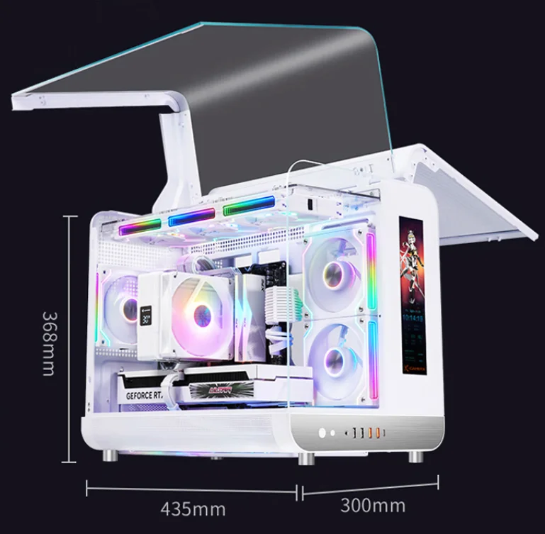 2025 Phantom Supercomputer Tower - Microatx Desktop Case