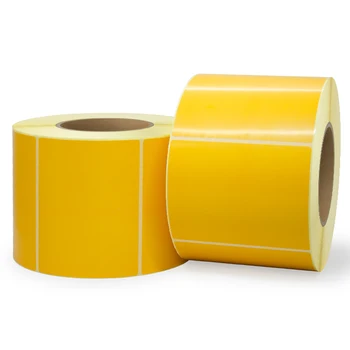 Custom Color Printed Label Thermal Transfer Waybill Adhesive Label ...