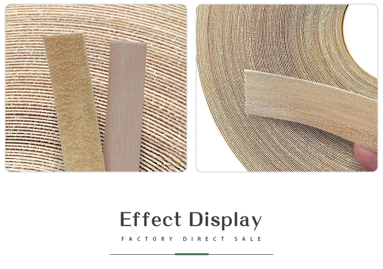 T-molding Patterned Rbwood Oak Birch Matte Veneer Kurve 2mm PVC/ABS ...