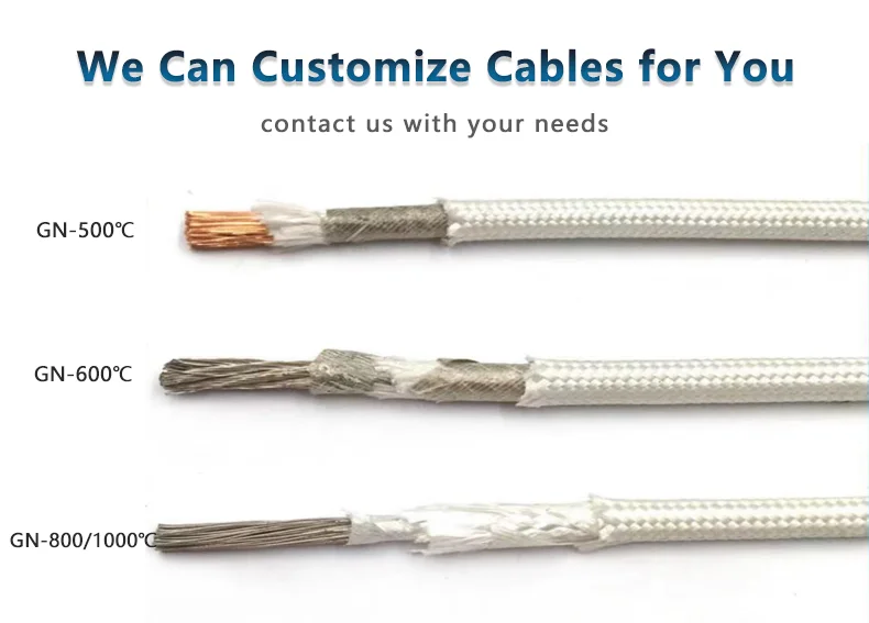 Etron Fire Resistant High Temperature Glass Fiber Wire