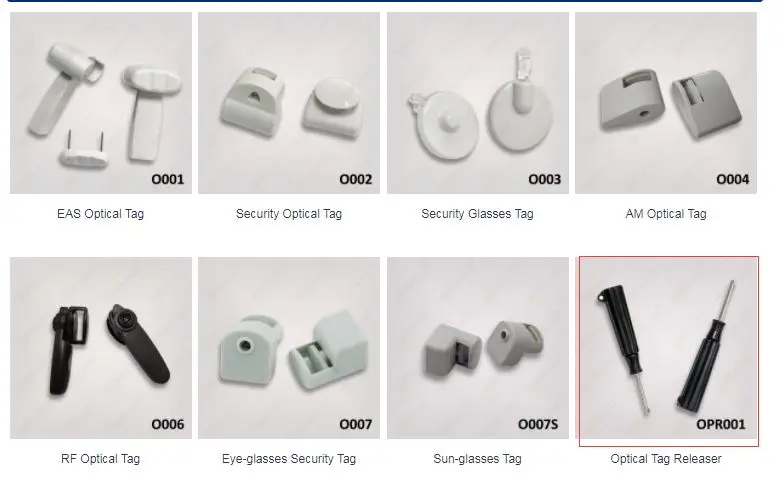 Highlight Eas Anti Theft Alarming Optical Tag With Rf 8.2mhz Frequency ...