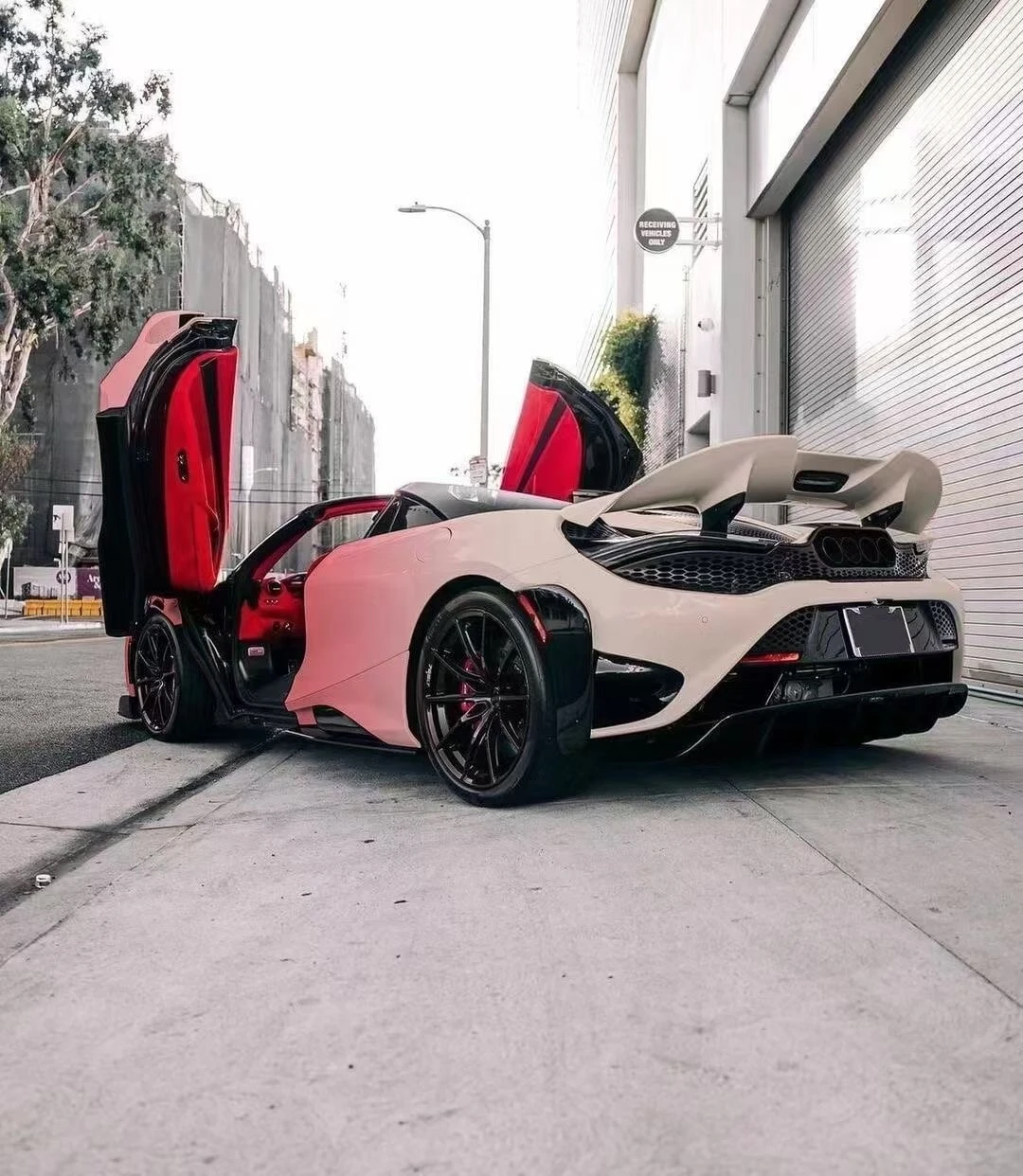 For McLaren 720S to 765LT Body Kit Front Rear Bumper Carbon Fiber ...