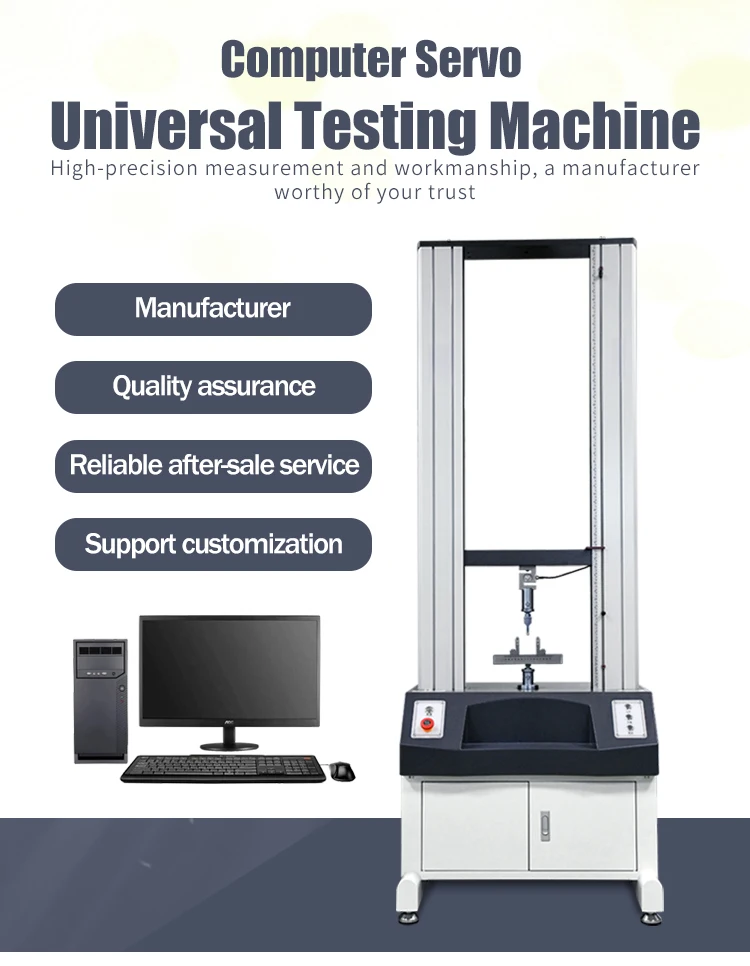 Iso178 Double-column Universal Tensile Strength Testing Machine - Buy ...