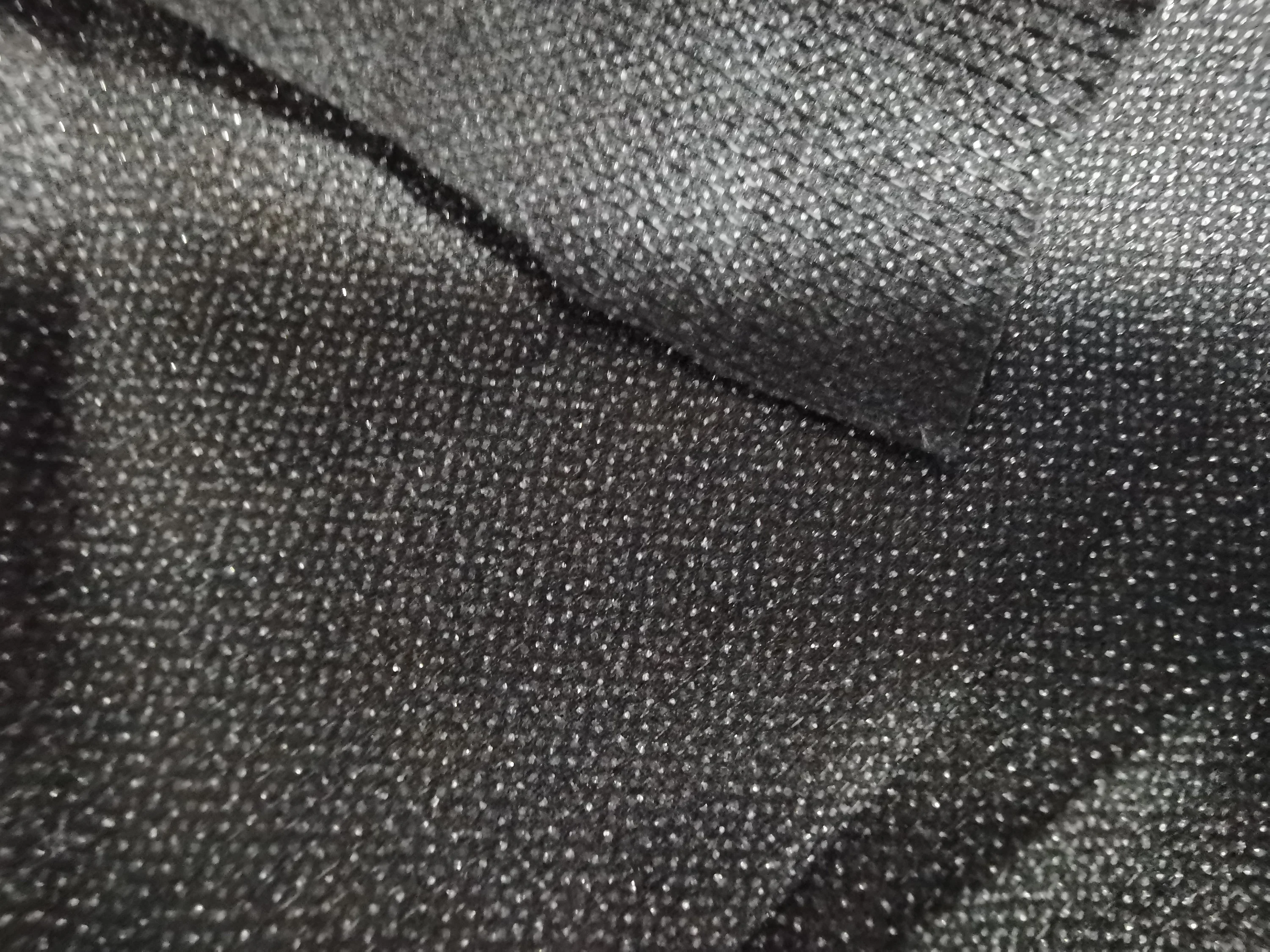 45g Black Thermobond Nylon Stitch Bond Nonwoven Interlining PA Double ...