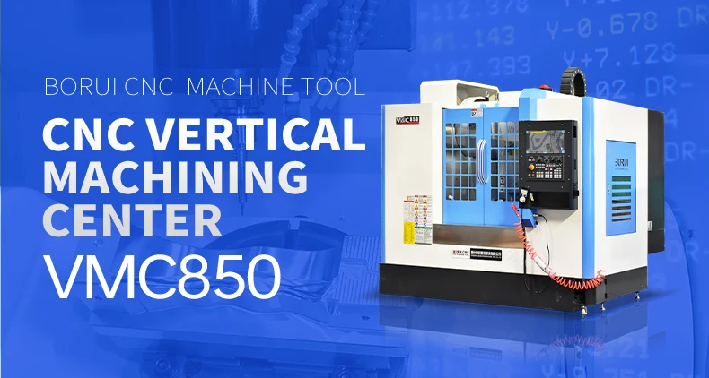 Vmc850 Cnc Milling Metal Machine Cnc Metal Milling Machine 3 Axis Cnc ...