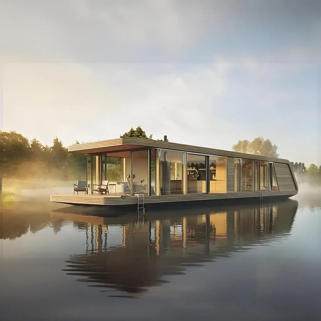 Luxury Yacht Aluminum Fishing Boat House for Sale