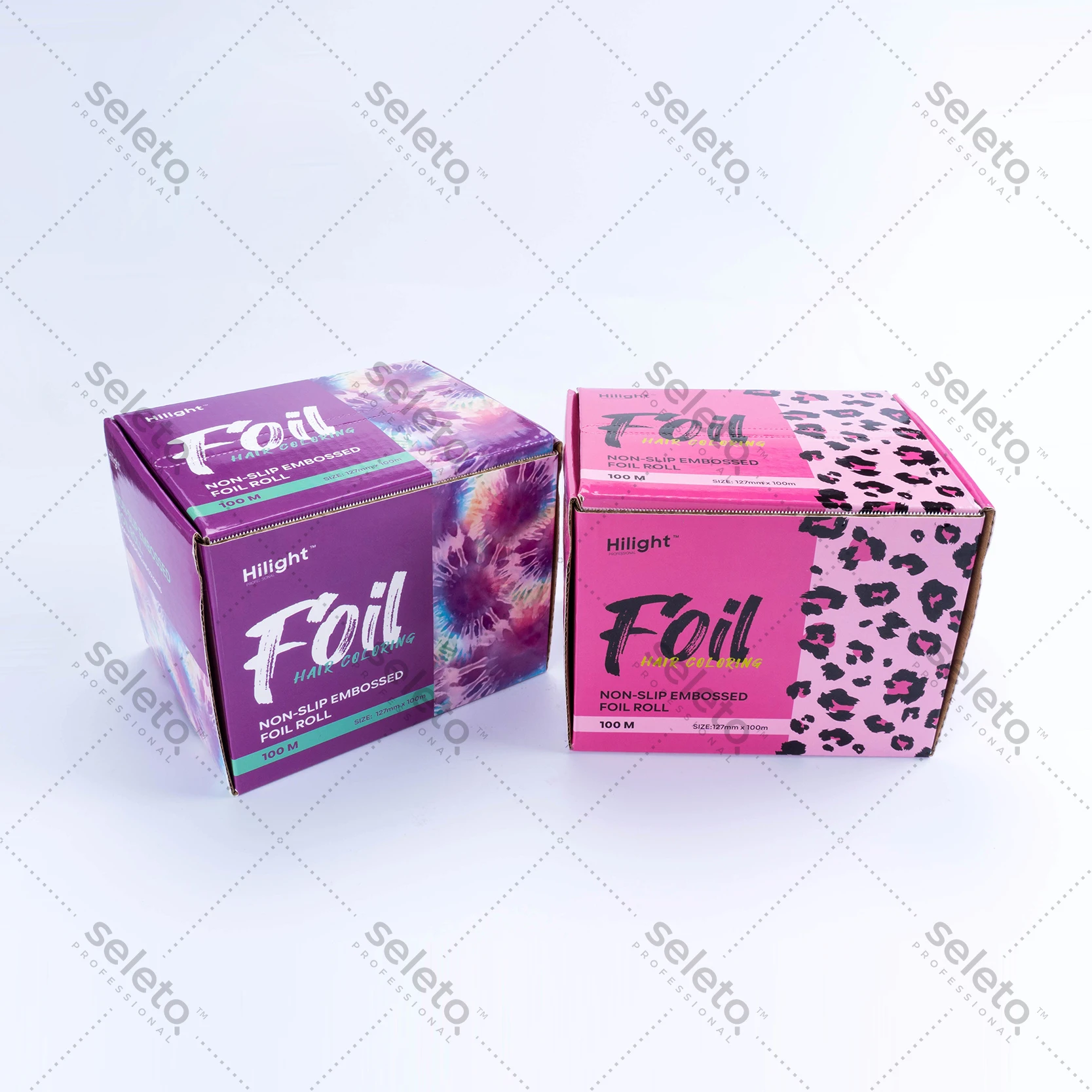 Custom Embossed Highlight Hair Foil Roll for Salon Use