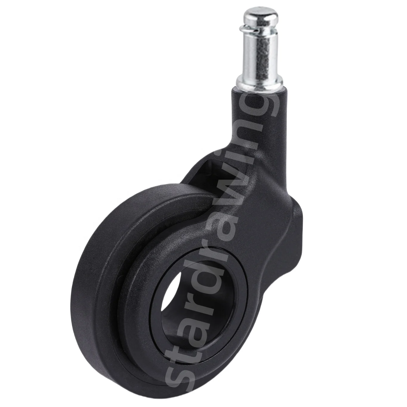 SS 60mm hubless hospital equipment caster wheel new design medical ...