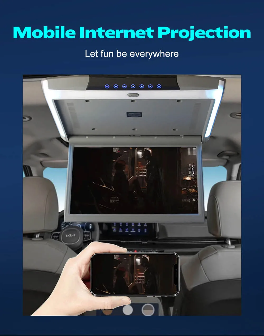 9 11.6 12.5 15.4 15.6 17.3 19 Inch LCD IPS Monitor Android Car TV ...